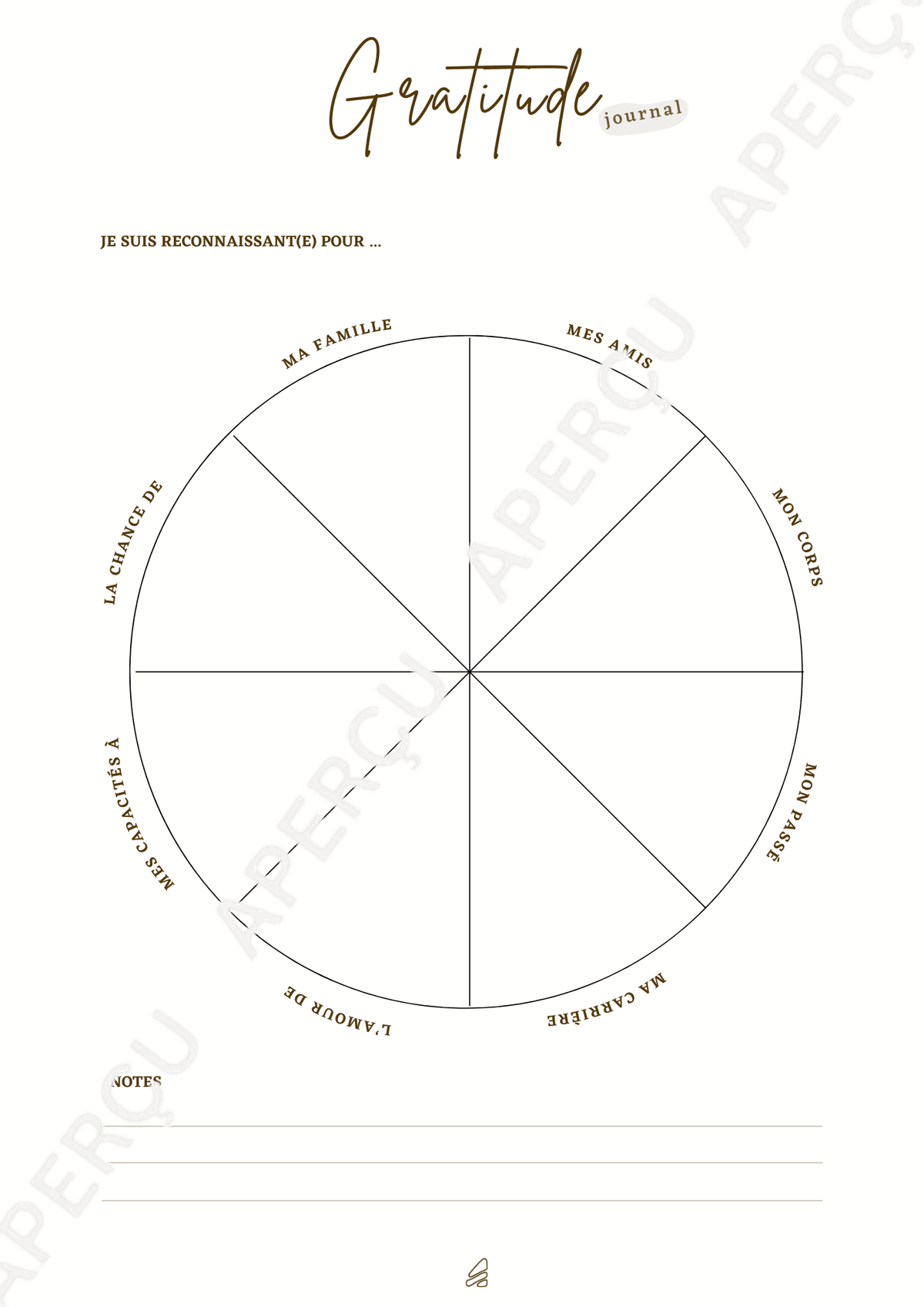 Journal de gratitude 3 | Aktup